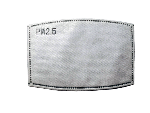 Activated Charcoal Filter - 6 PACK for the Breathing Mask - Black Ice Patch